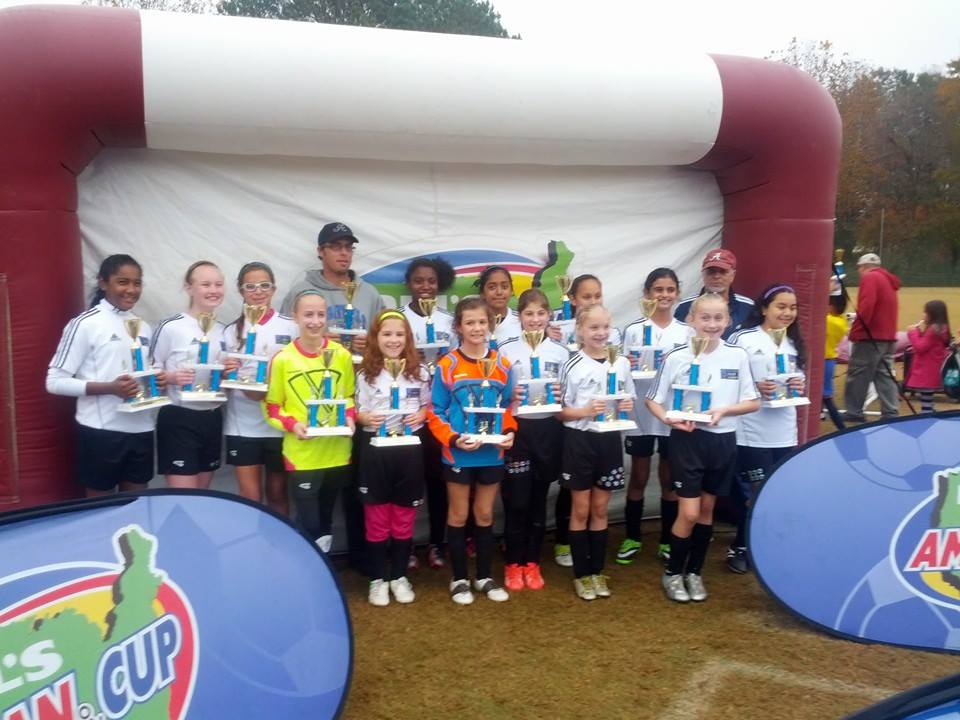 Marvels U12 Soccer Team Wins Tournament