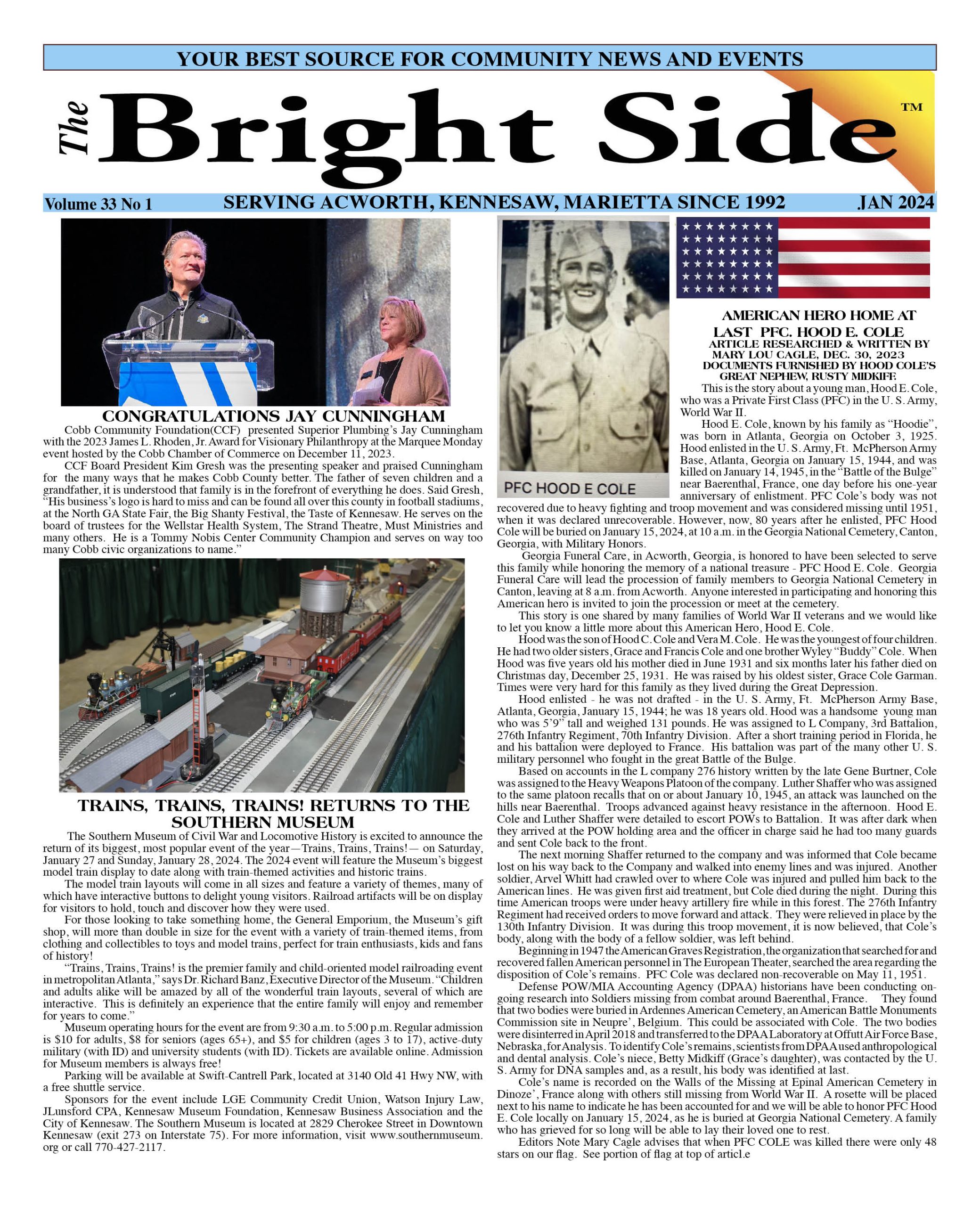 JANUARY BRIGHT SIDE NEWSPAPER ONLINE – Bright Side Digital Newspaper